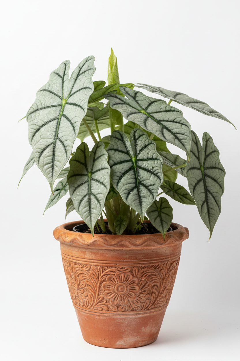 Alocasia Dragon Scale Mint: Rare Plant Care Guide | Rooted Treasures Farms